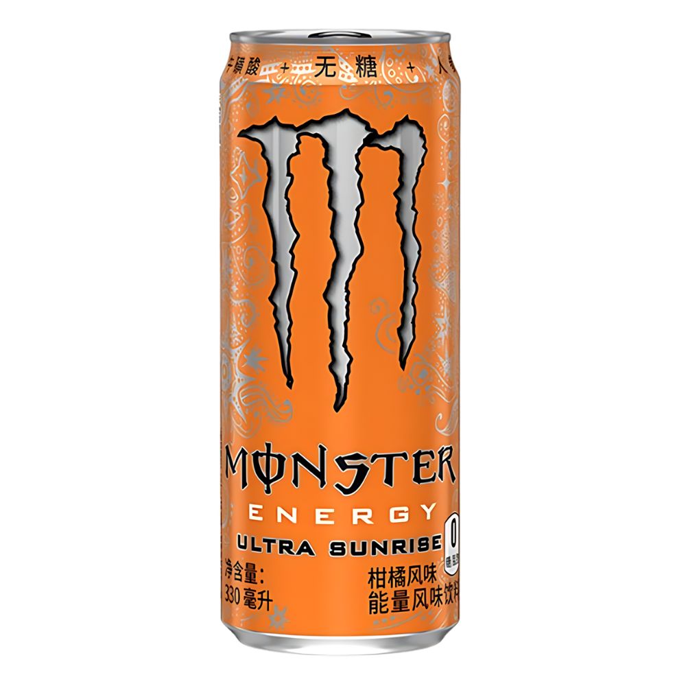 Monster Ultra Sunrise - energy drink met citrus smaak van 330ml ...